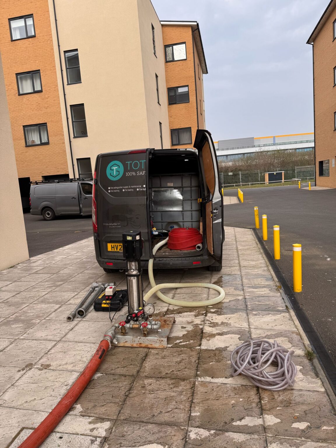 Dry Riser Wet Test in Tilbury - Total Safe UK